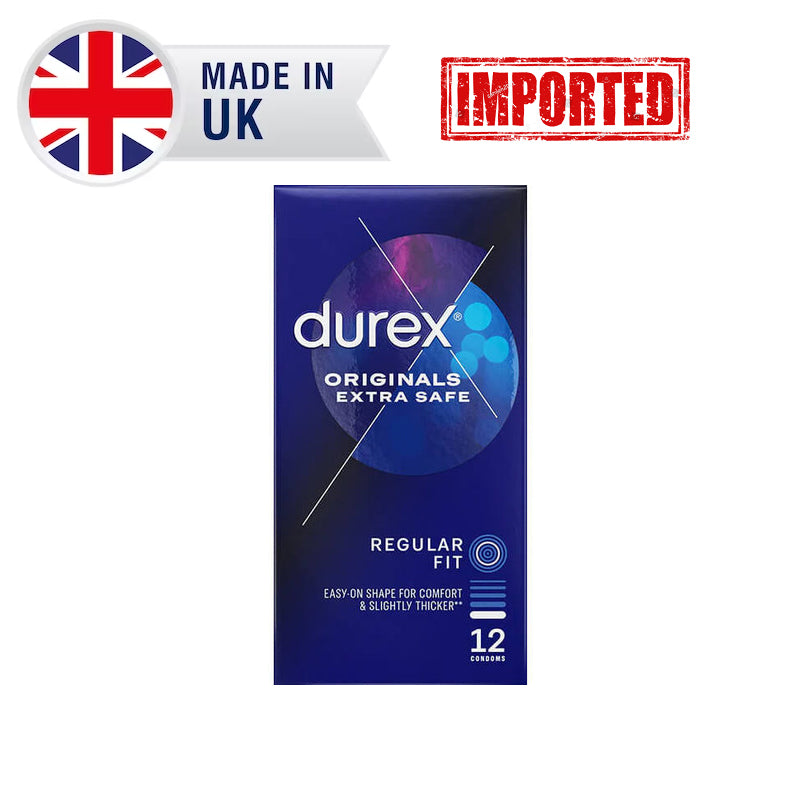 UK Imported Durex Real Original Extra Safe 12s– Medical Mart Pharmacy ...