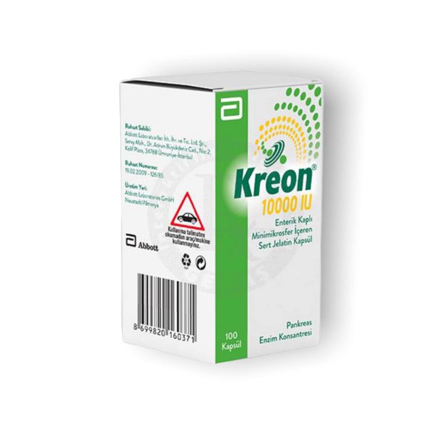 Kreon 10000iu Imported Available in Pakistan– Medical Mart Pharmacy ...