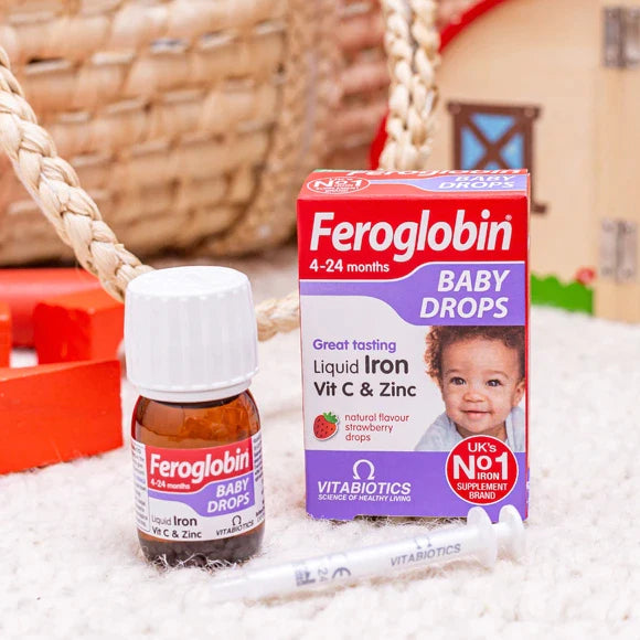UK Vitabiotics Feroglobin Baby Drops Available in Pakistan– Medical ...