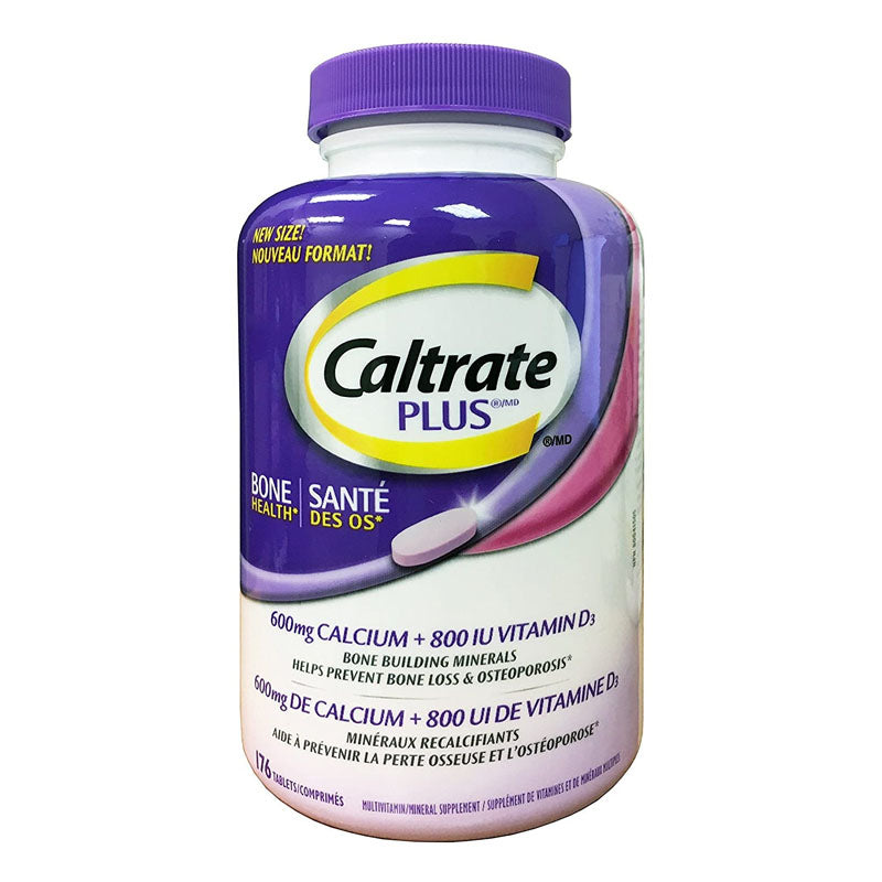Caltrate Plus Calcium Zinc, Magnesium & other minerals – 176 Tablets ...