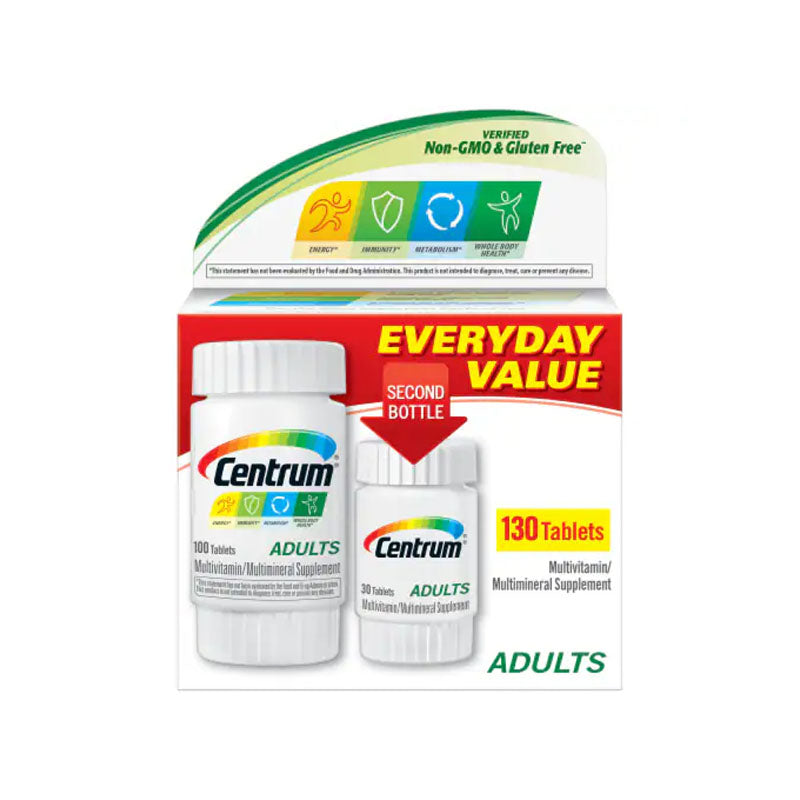Centrum Adults 130 Tablets USA– Medical Mart Pharmacy & Smart Store