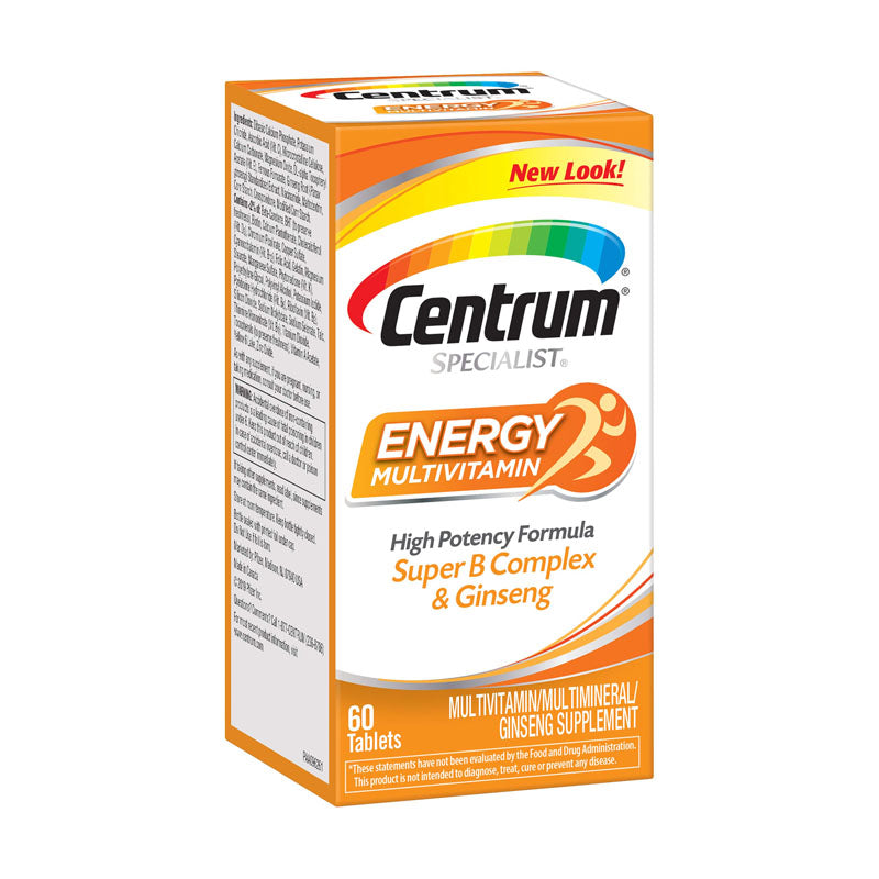 Centrum Specialist Energy Multivitamin 60 Tablets– Medical Mart ...