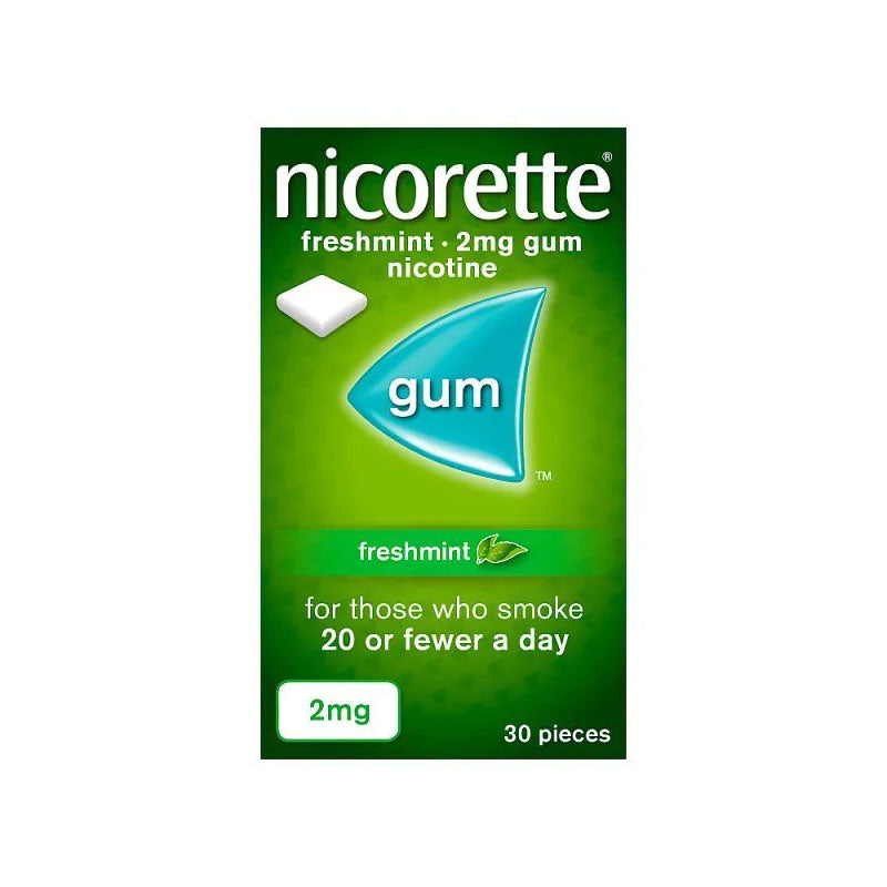 Nicorette Freshmint 2mg Nicotine Gum 30 pieces– Medical Mart Pharmacy ...