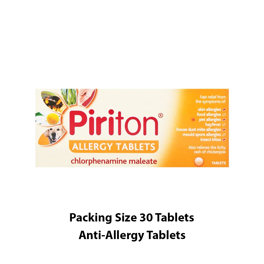 Piriton Allergy Tablets 30s– Medical Mart Pharmacy & Smart Store