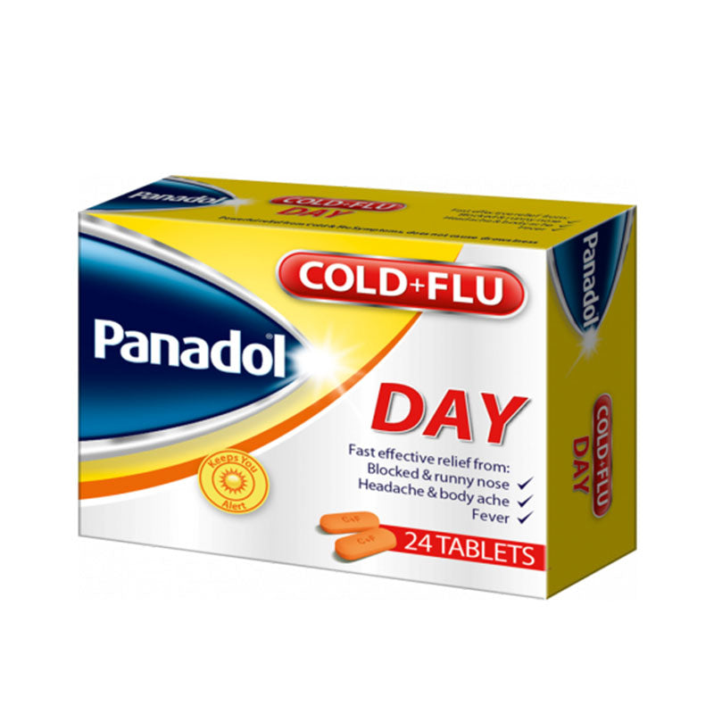 Panadol Cold&Flu Day Caplet 24pcs– Medical Mart Pharmacy & Smart Store