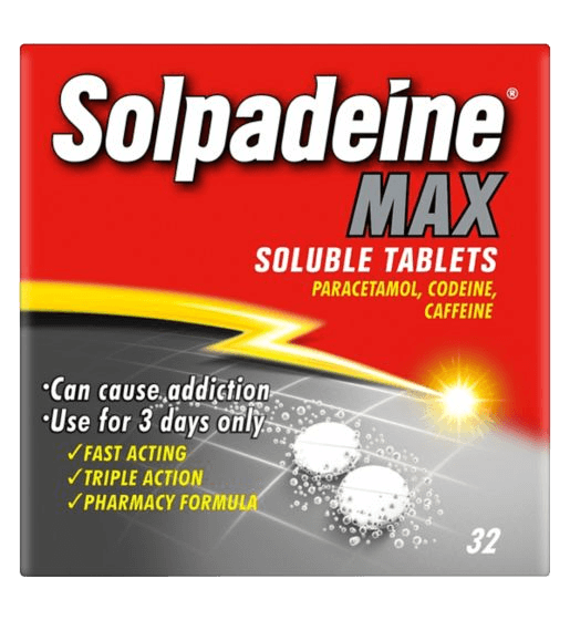 UK Solpadeine Max Soluble 32s– Medical Mart Pharmacy & Smart Store